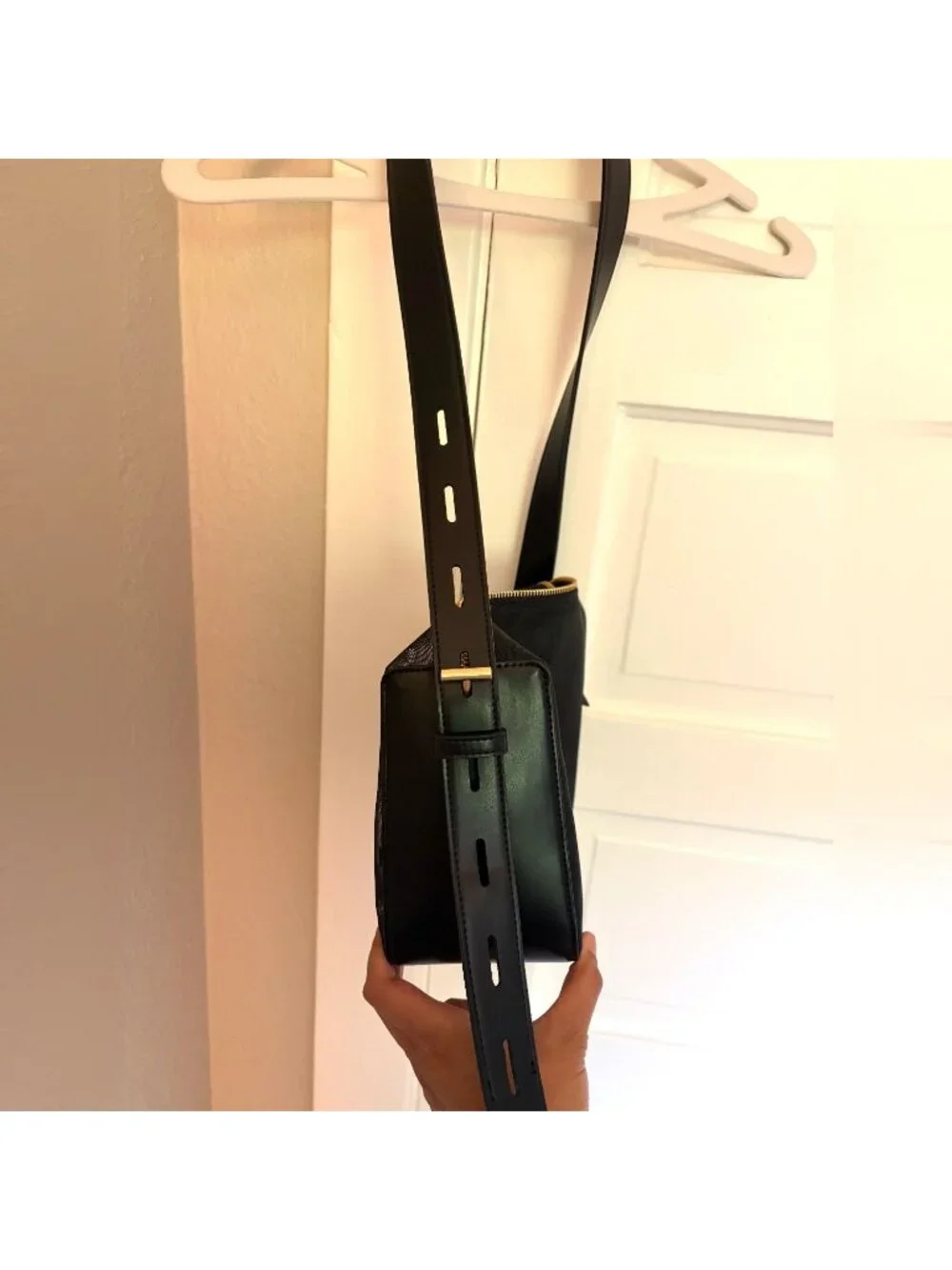 Adolfo Dominguez | Bags | Adolfo Dominguez Mesh Crossbody Bag Black ...
